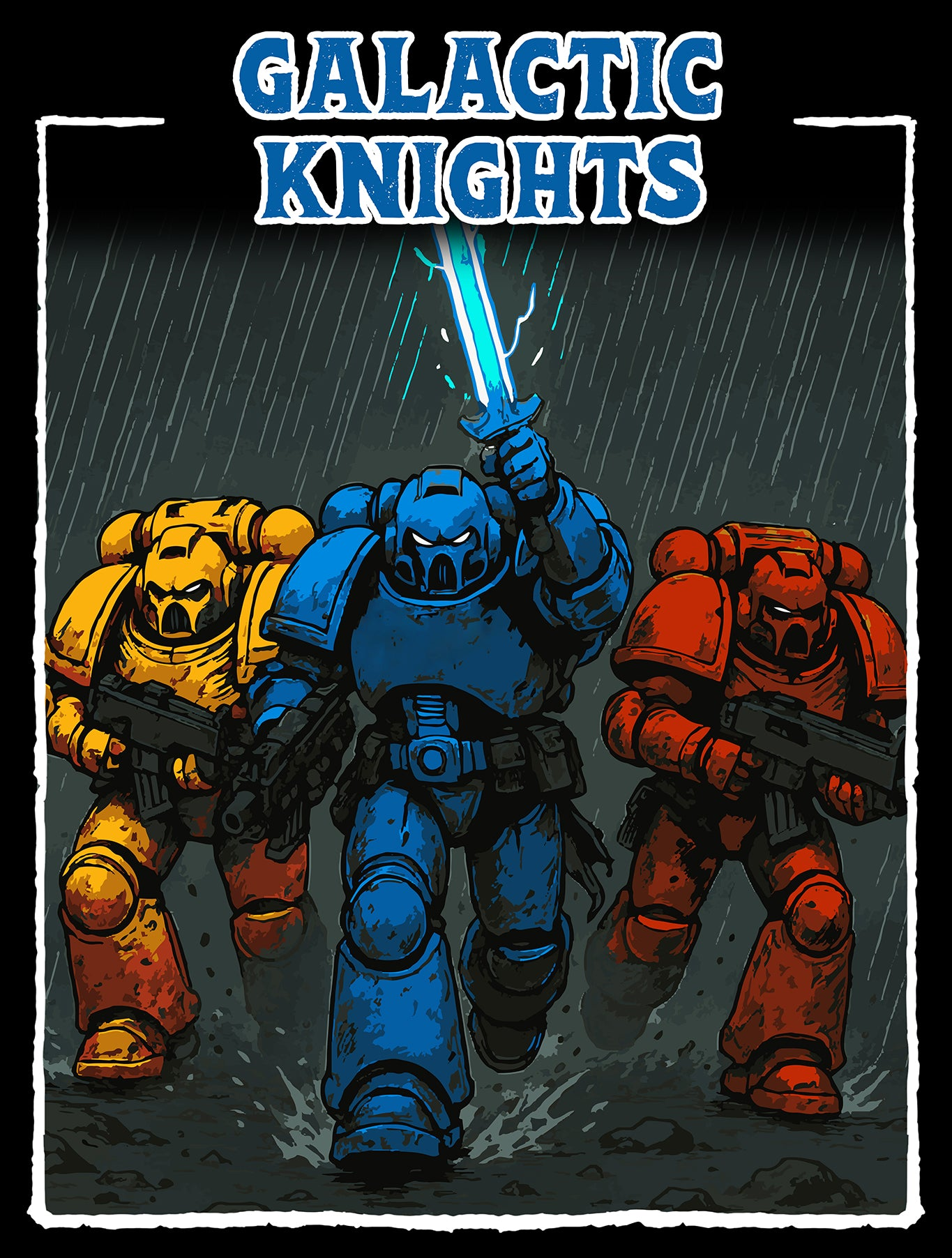 Galactic Knight Dice – Elite Sci-Fi D6 for Wargames | TheTopDice ...